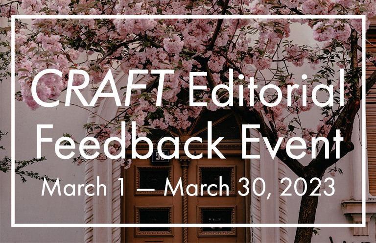 Editorial Feedback Event - CRAFT