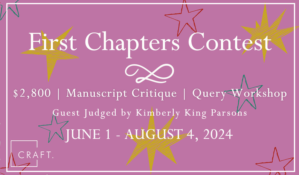 CRAFT First Chapters Contest 2024 - CRAFT