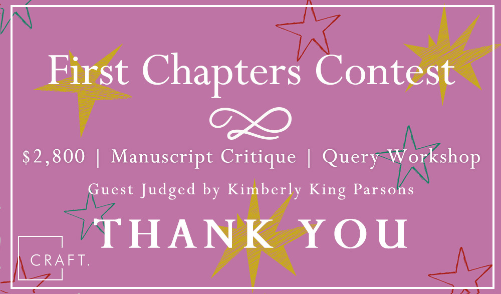 CRAFT First Chapters Contest 2024 - CRAFT CRAFT First Chapters Contest 2024 - CRAFT