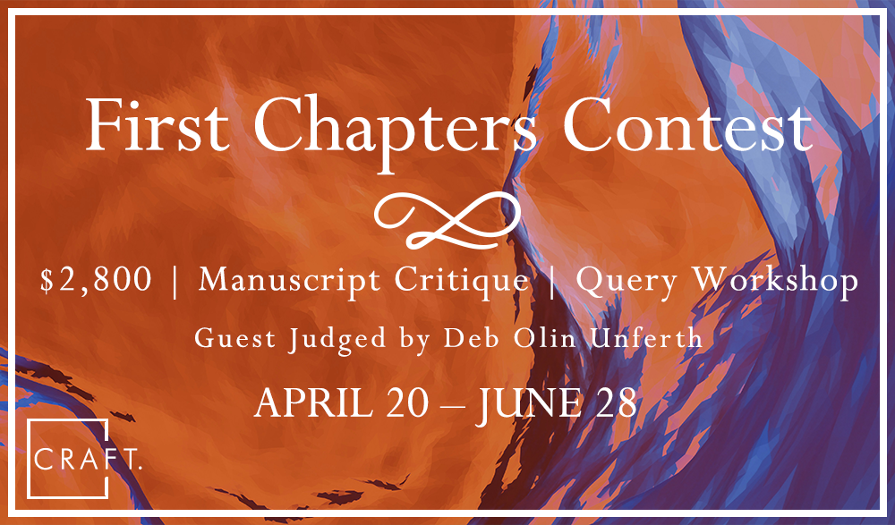CRAFT First Chapters Contest 2026 - CRAFT